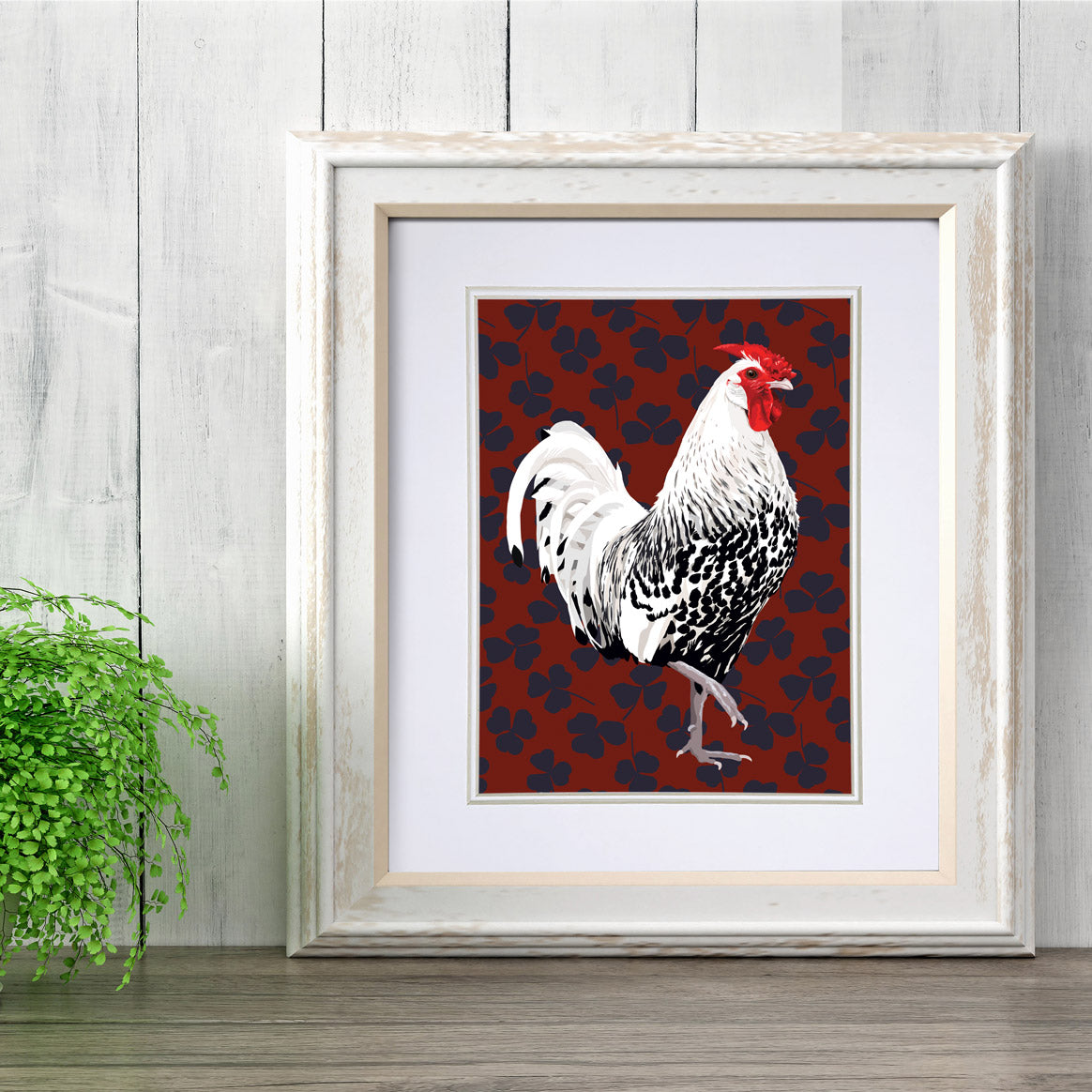 Rooster Print – Leslie Gerry