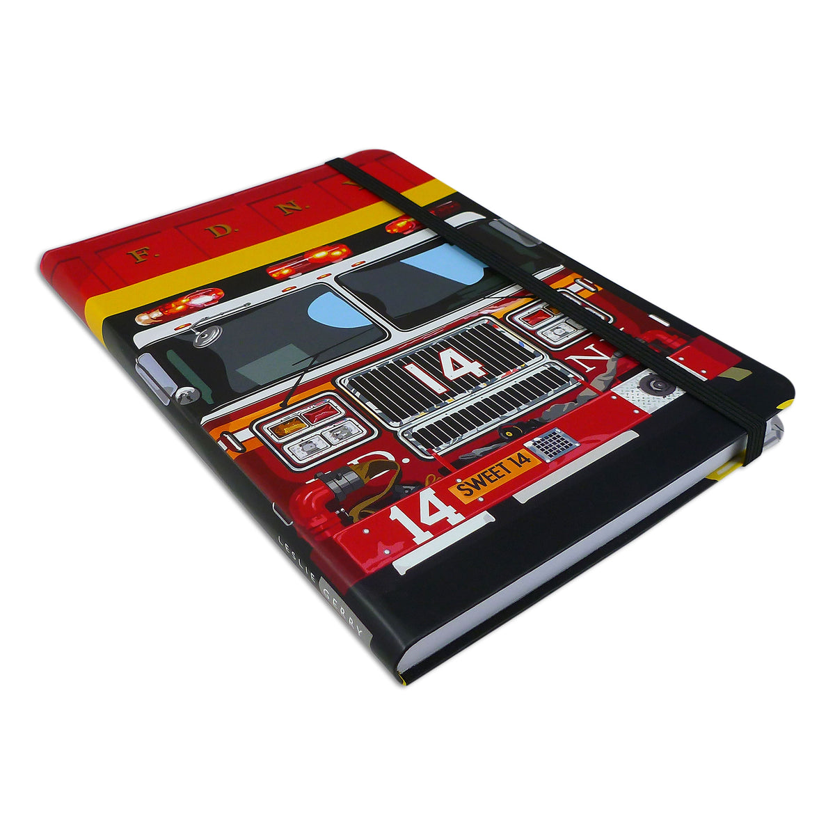 New York FDNY Fire Department Pocket Notebook by Designer Leslie Gerry